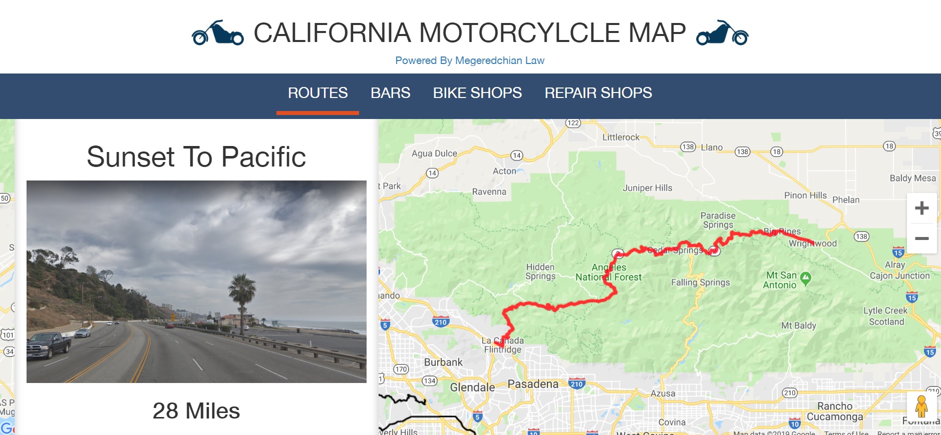 Motorcycle Routes Southern California | Reviewmotors.co